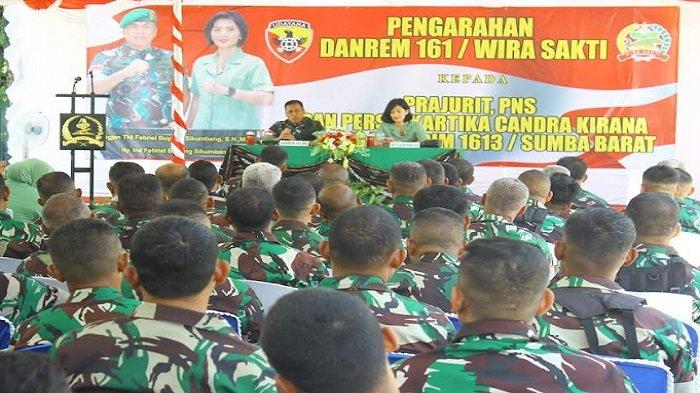 Kunker ke Kodim 1613 Sumba Barat, Danrem Kupang Minta Prajurit Jaga Netralitas dan Bijak ...