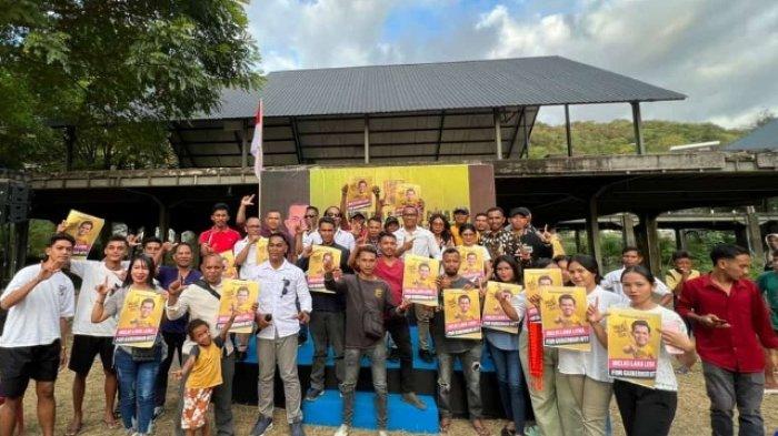 Relawan di Labuan Bajo Deklarasi Dukung Melki Laka Lena Maju Pilgub NTT - Pos-kupang.com