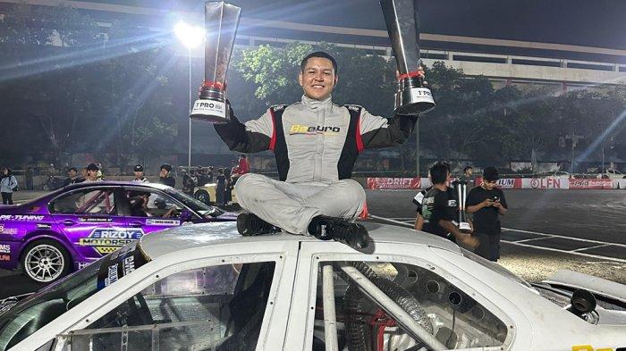 Drifter Muda NTT Kian Moncer, Sabet Juara Dua Seri Kejurnas Drift Championship 2024 - Pos-kupang.com