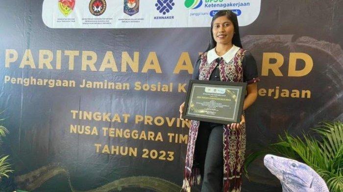 Desa Pukuafu Rote Ndao Raih Juara 3 Kategori Pemdes pada Ajang Paritrana Award - Pos-kupang.com