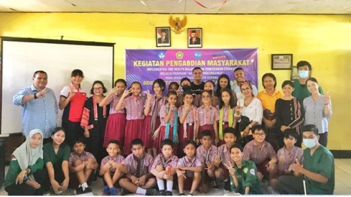 FKKH Undana Edukasi mengenai Rabies di SDK Santo Yoseph II - Pos-kupang.com