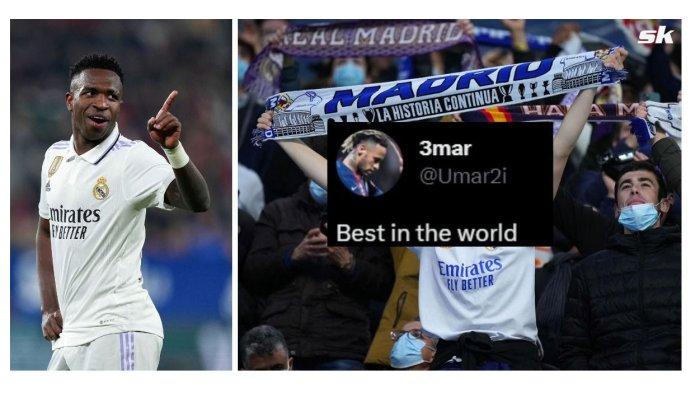 Hasil Liga Champions, Fans Real Madrid Puji Gol Luar Biasa dari Vinicius Junior - Pos-kupang.com