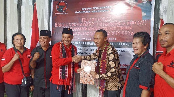 Pilkada Manggarai Timur, Ferdy Hasiman: Bagus Dijadikan Alat Perjuangan Politik Usai Daftar di ...