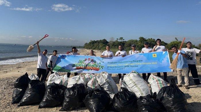 PLN Bergerak Jaga Pantai Londa Empat, Gaungkan Pentingnya Zero Waste - Pos-kupang.com
