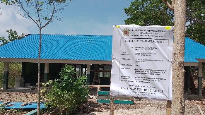 Pasca Dihantam Badai Seroja 2021,Gedung Pustu Buraen Amarasi Selatan ...