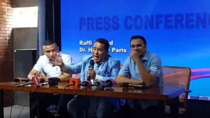 Didampingi Hotman Paris, Raffi Ahmad Gelar Jumpa Pers Tantang Pihak NCW Ungkap Bukti - Pos ...