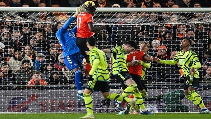 Hasil Liga Inggris Luton vs Arsenal, Gol Declan Rice di Injury Time ...