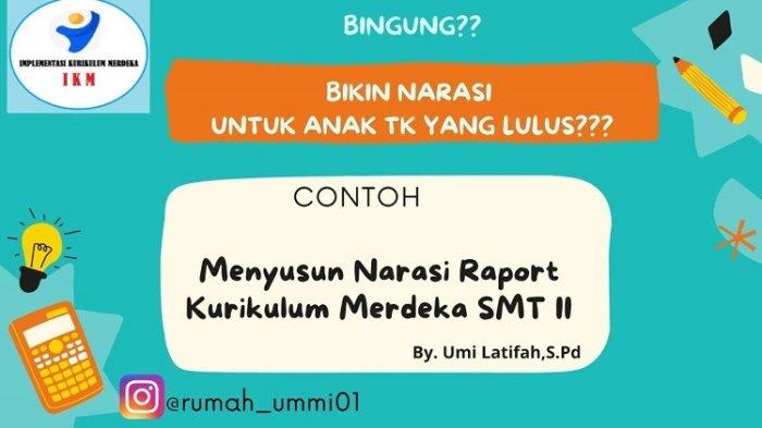 Simak Contoh Nilai Agama dan Budi Pekerti Buat Anak PAUD dalam Rapor ...