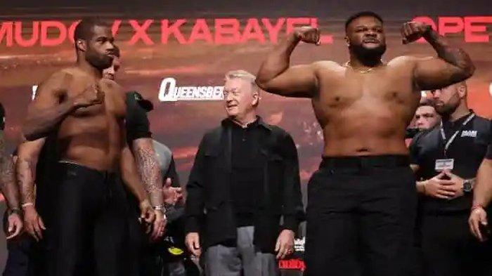 Jadwal Tinju Dunia, Hasil Timbang Badan Daniel Dubois dan Jarrell ...