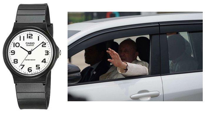 Bapa Suci Kenakan Jam Tangan Murah, Pernah Dilelang untuk Beasiswa ...