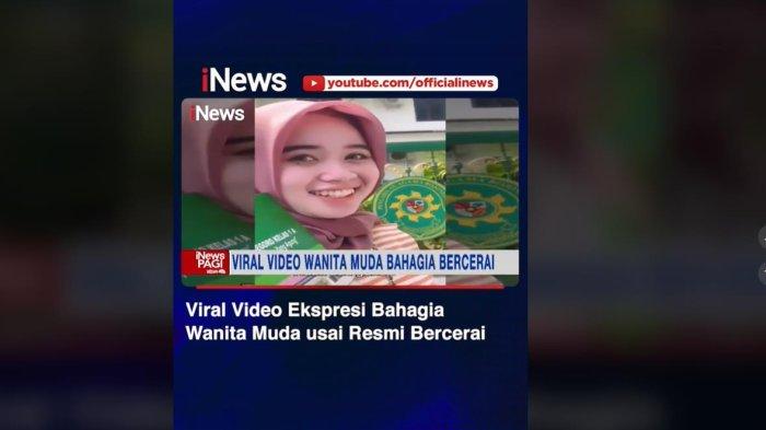 Video Viral TikTok, Janda Cantik Tersenyum Pasca Menerima Akta Cerai ...