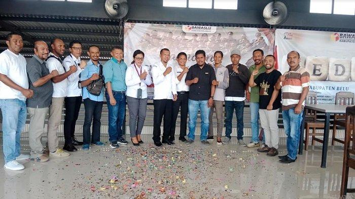 Jelang Pilkada 2024, Bawaslu Belu Launching Posko Kawal Hak Pilih - Pos-kupang.com