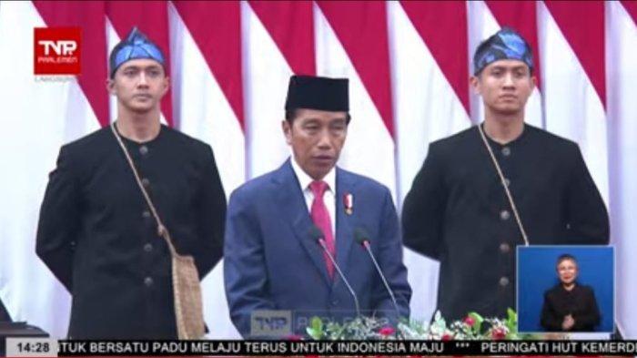 Presiden Jokowi Sampaikan Keterangan RAPBN 2024, Gaji ASN, TNI Polri ...