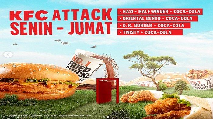 Promo KFC Hari Ini Jumat 2 September 2022, Jangan Lewatkan KFC ATTACK ...