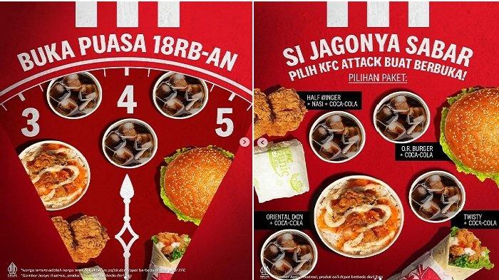 Promo KFC Awal Pekan, Paket Buka Puasa Ramadhan, Ada KFC Attack Harga ...