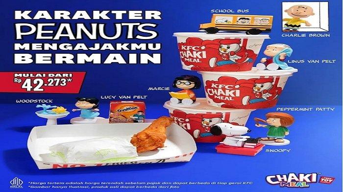 Promo KFC Akhir Pekan, Paket Chaki Meal Khusus Si Kecil Ayam KFC,Burger ...