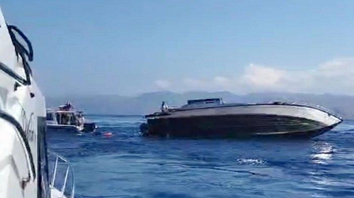 BREAKING NEWS: Kapal Speedboat Angkut Wisatawan Terbalik di Pulau Padar Labuan Bajo - Pos-kupang.com