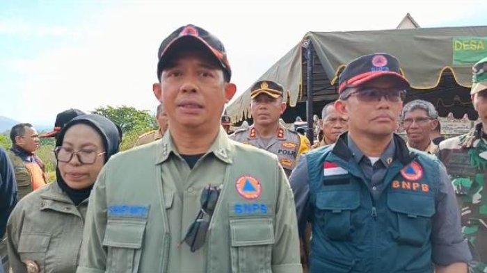 Kepala BNPB Berkantor di Flores Timur Pasca Erupsi Gunung Lewotobi Laki ...