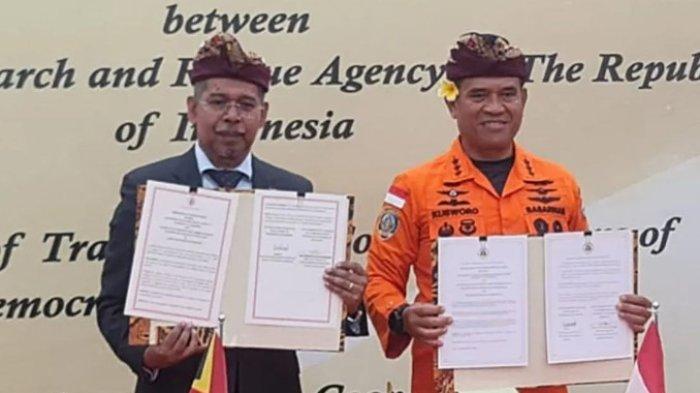 Indonesia dan Timor Leste Teken Kerja Sama SAR di Wilayah Perbatasan - Pos-kupang.com