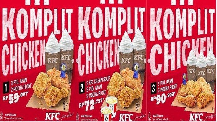 Promo Kfc Tinggal 4 Hari Lagi Komplit Chicken Ayam Kfc Cream Soup