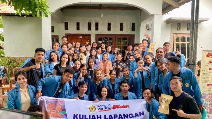 Mahasiswa FEB Unwira Kupang Gelar Kuliah Lapangan di Gerai Usaha ...