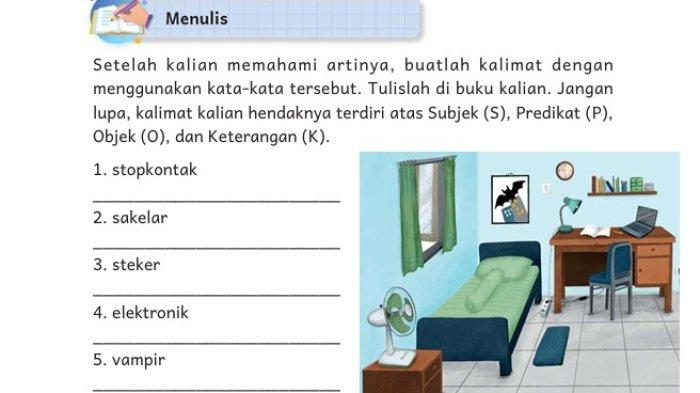 Kunci Jawaban Bahasa Indonesia Kelas 4 SD Halaman 43, Buatlah Kalimat Menggunakan Kata - Pos ...