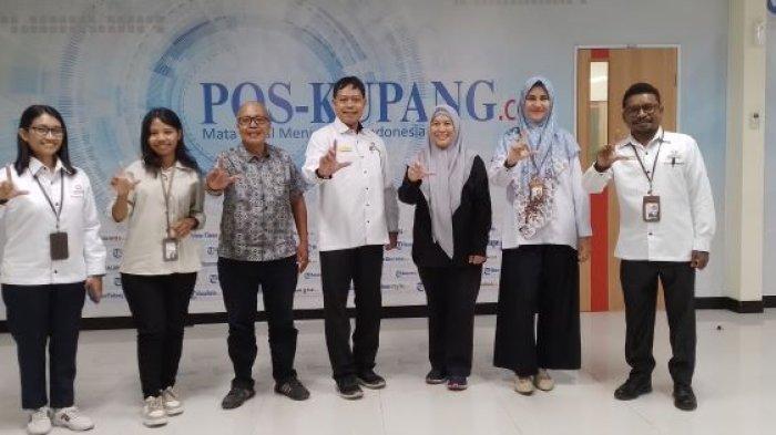 Soroti Gap di Kabupaten Alor, Ombudsman RI Silaturahmi ke Kantor Pos Kupang - Pos-kupang.com