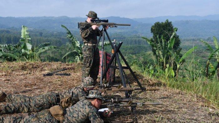 Sniper TNI AL dan US Force Recon Latihan Bersama di Indonesia - Pos-kupang.com