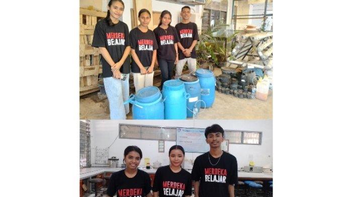 Mahasiswa UKAW Buat Pupuk Cair dan Masker Wajah Dari Bahan Dasar Limbah ...