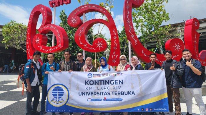 KMI Expo 2023: Mahasiswa UT Unjuk Gigi Tampilkan Teknologi Terapan pada UMKM Pangan - Pos-kupang.com