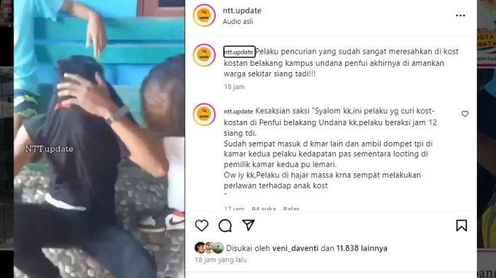 Maling Kos-Kosan Tertangkap Warga Viral, Warganet: Sepandai-pandainya Tupai Melompat - Pos ...