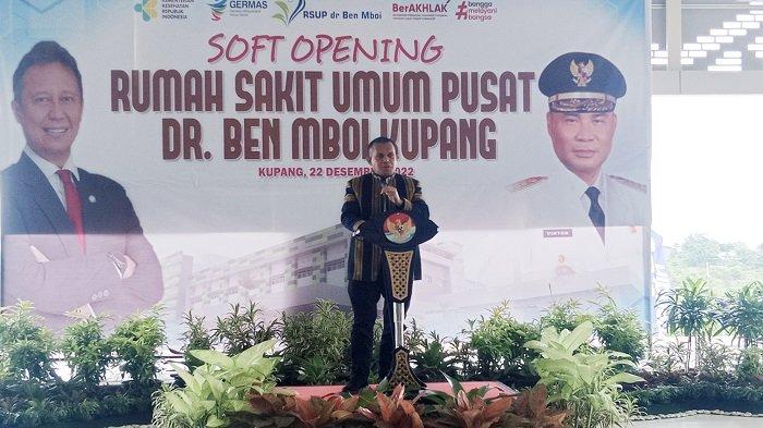 RSUP Ben Mboi Kupang Diresmikan, Melki Laka Lena: Ini Kado HUT NTT dan Natal 2022 - Pos-kupang.com