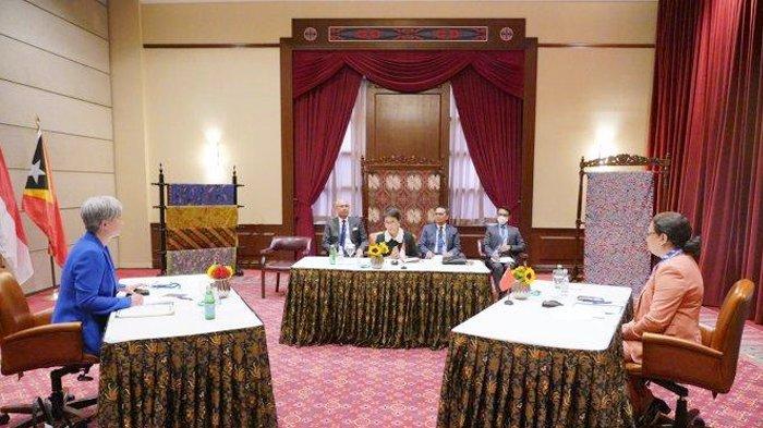 Menlu RI Retno Marsudi Pimpin Pertemuan Trilateral Indonesia, Australia ...