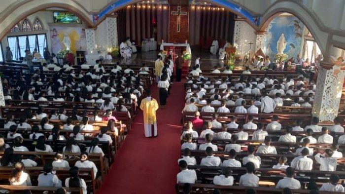 25 Tahun Paroki St Gregorius Agung, Uskup Agung Kupang : Jadi Mercusuar ...