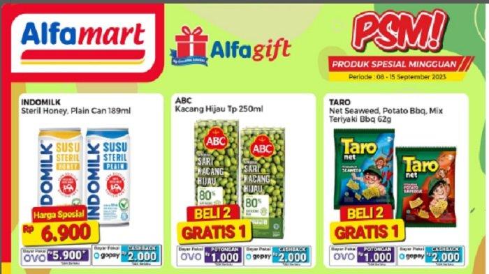 Promo Alfamart 13-15 September 2023, Spesial Ulang Tahun Beli 2 Rp 24 ...