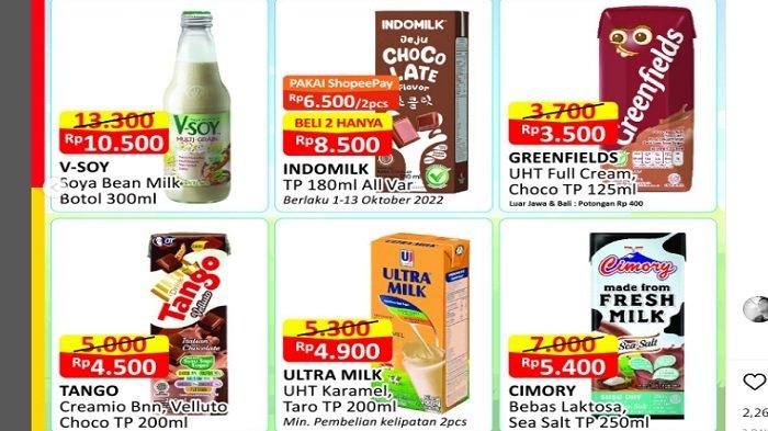 Promo Alfamart Hari Ini 9 - 10 Oktober 2022, Harga Promo Susu Bubuk ...