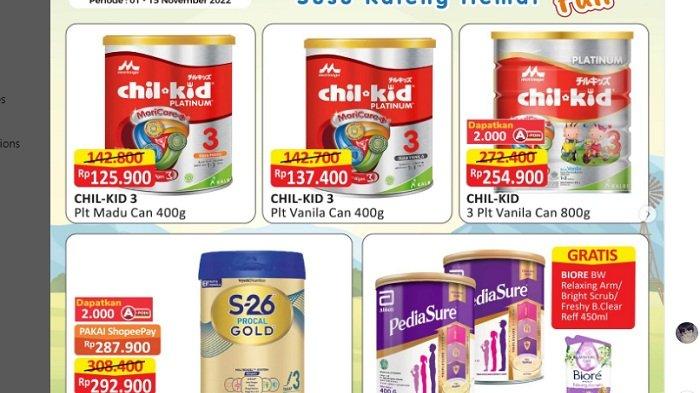 Promo Alfamart 6 Merek Susu Kaleng Murah Chil Kid, Entrasol, Ensure dan ...