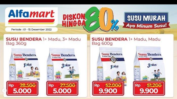 Promo Alfamart 13-15 Desember Susu Murah Diskon Hingga 80 % , Bendera ...