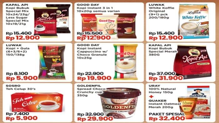 Promo Indomaret 25 April - 5 Mei, Diskon Kopi Kapal Api, Good Day dan ...