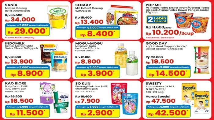 Promo Indomaret Hemat Banget Hari Ini, Migor Sania Rp 34.000, Pop Mie ...