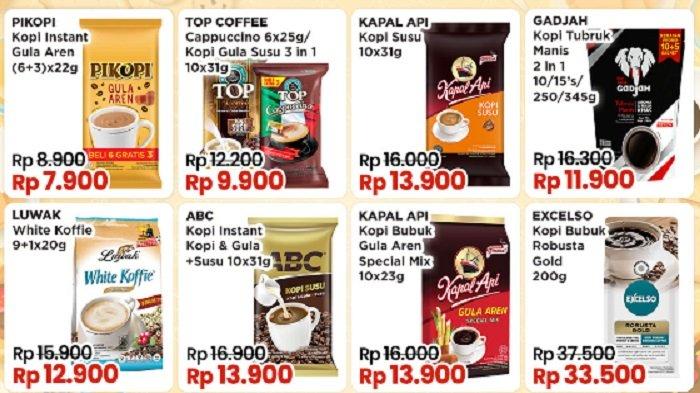 Promo Indomaret 27 - 31 Mei 2024, Kopi Murah : ABC Kopi dan Kapal Api ...