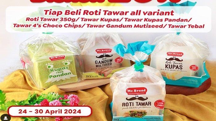Promo Indomaret Hingga 30 April 2024, Beli Roti Tawar Semua Varian ...