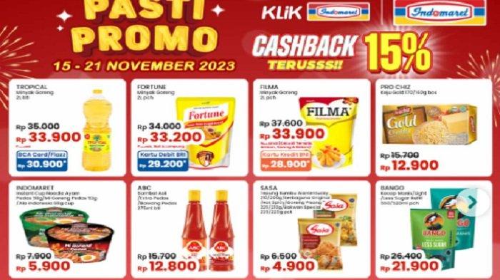Promo Indomaret Hingga 26 November 2023, Migor 2L Termurah Rp31.700 ...