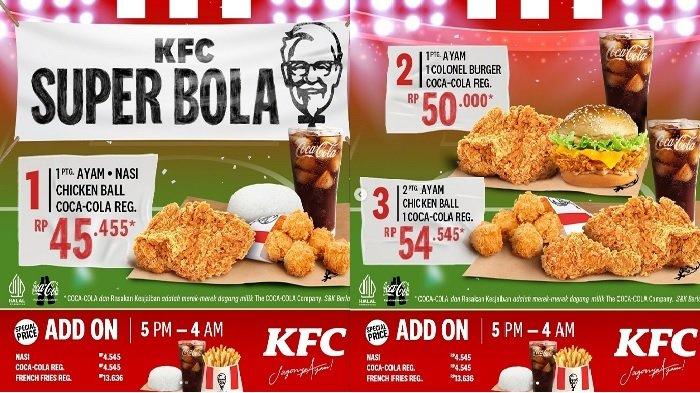 Promo KFC 20-31 Desember 2022, KFC Super Bola, Ayam KFC, Chicken Ball ...