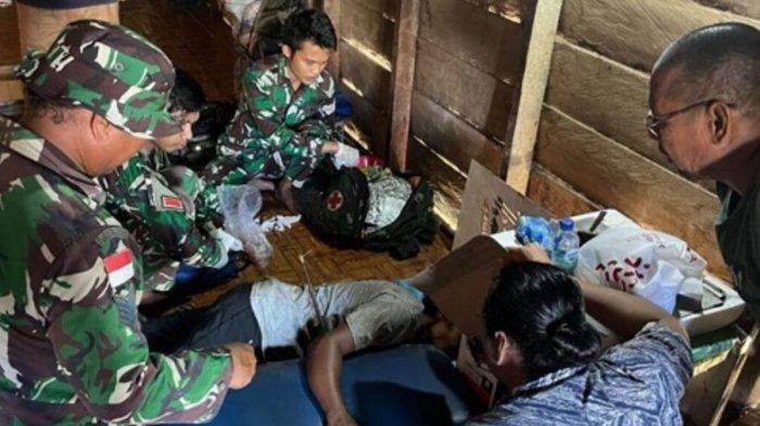 Satgas TNI Pamtas RI-PNG Selamatkan Warga Sipil dari Penyerangan KKB ...