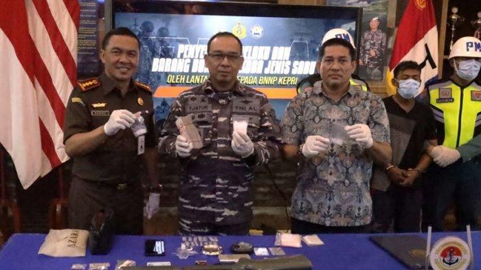 TNI AL Amankan Pengedar Narkoba di Laut Kepri - Pos-kupang.com