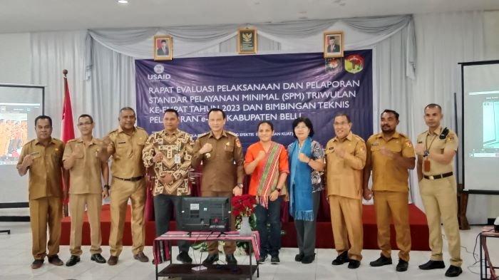 Pemkab Belu Evaluasi Standar Pelayanan Minimal Bersama Usaid Dan Kemendagri Pos