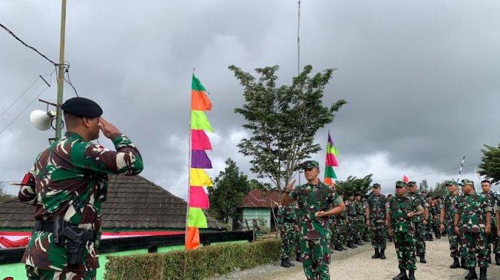 Pangdam IX/Udayana Gelar Kunjungan ke Mako Satgas Pamtas Yonkav 6/Naga Karimata Timor Tengah ...