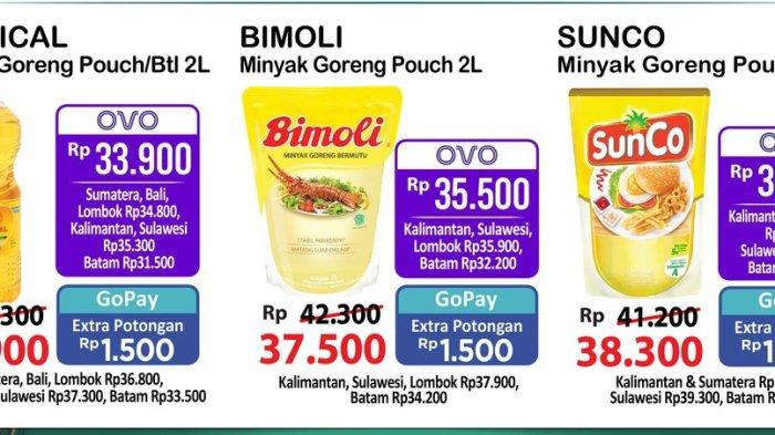 Promo Alfamart 19-22 Maret 2023, Bimoli 2L Rp37.500, Daia 1,8Kg Rp28.900, Indomie Rp14.200/5Pcs ...