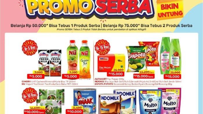 Promo Alfamart 21-22 Februari 2023, Minuman Serba 5.000, KKM Serba 10. ...